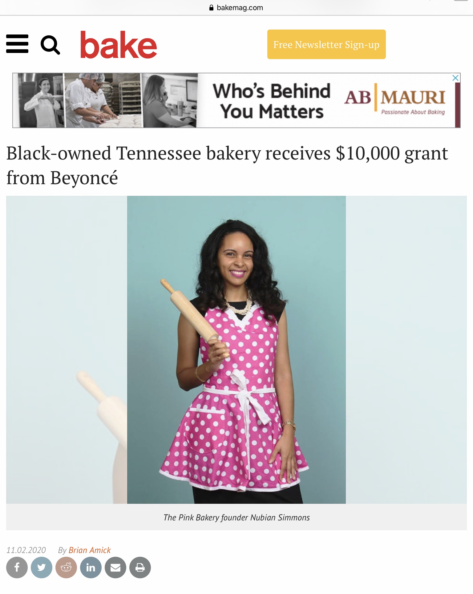 Featured In – The Pink Bakery, Inc.